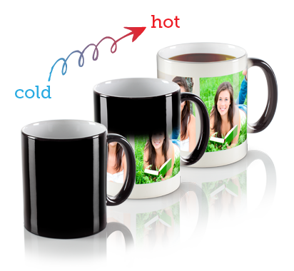 Personalized Gifts :: Magic Mug - Black - at shop2vizag.com